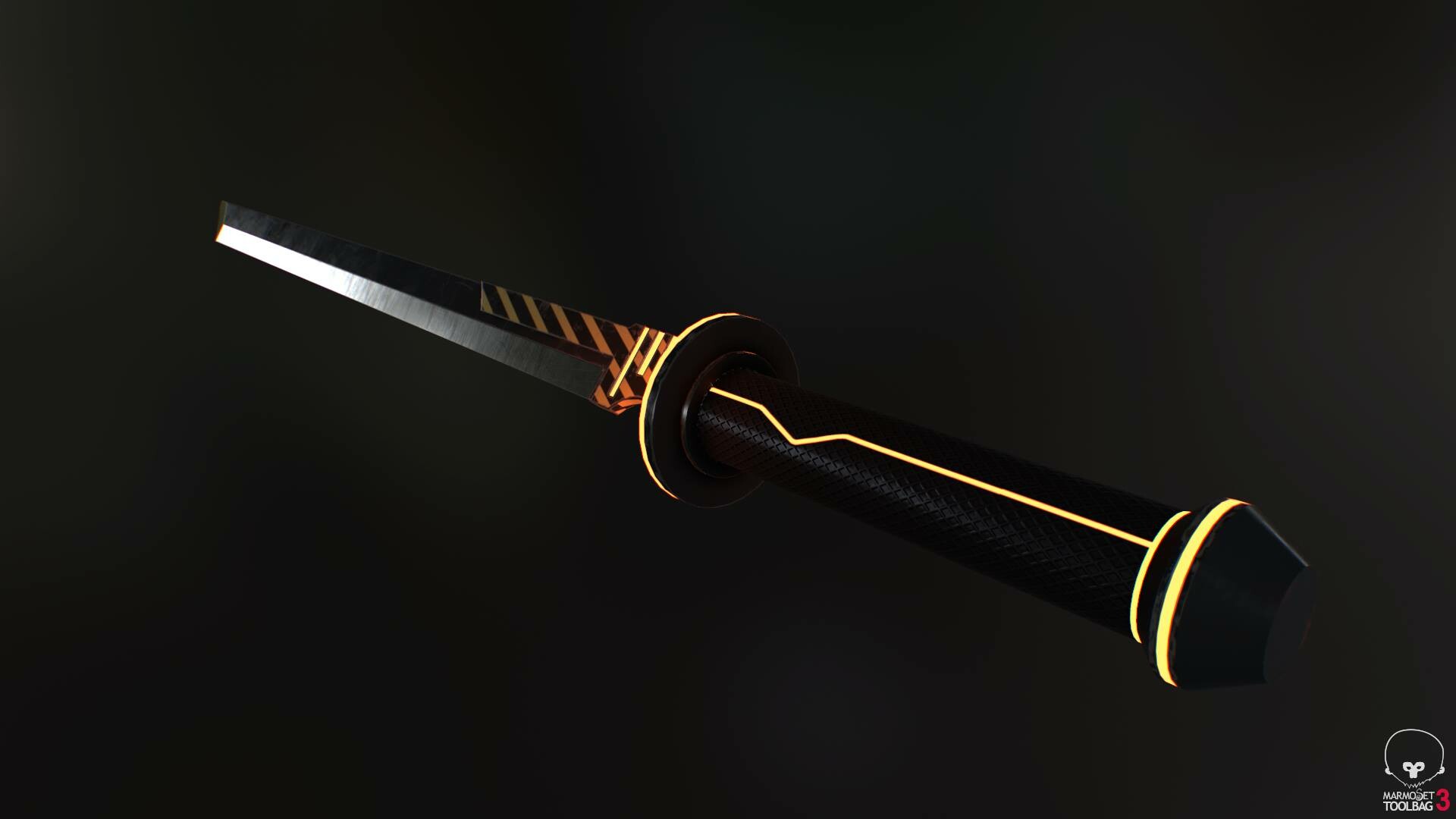 ArtStation - SciFi Sword