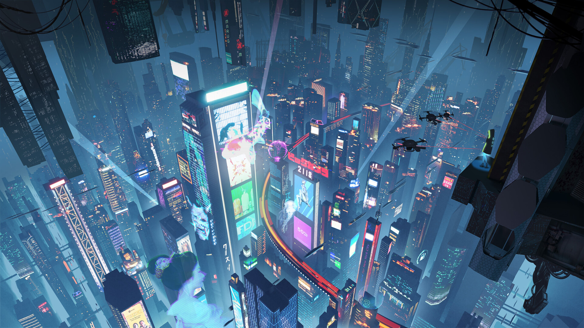 ArtStation - Night city
