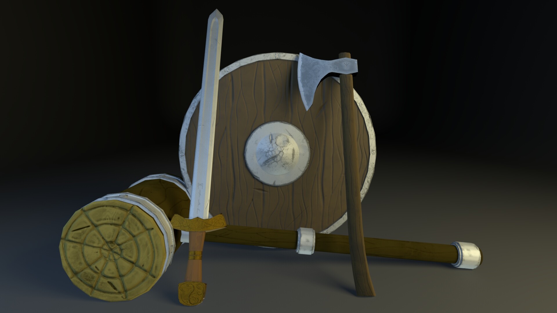 ArtStation - Fantasy Weapon Set