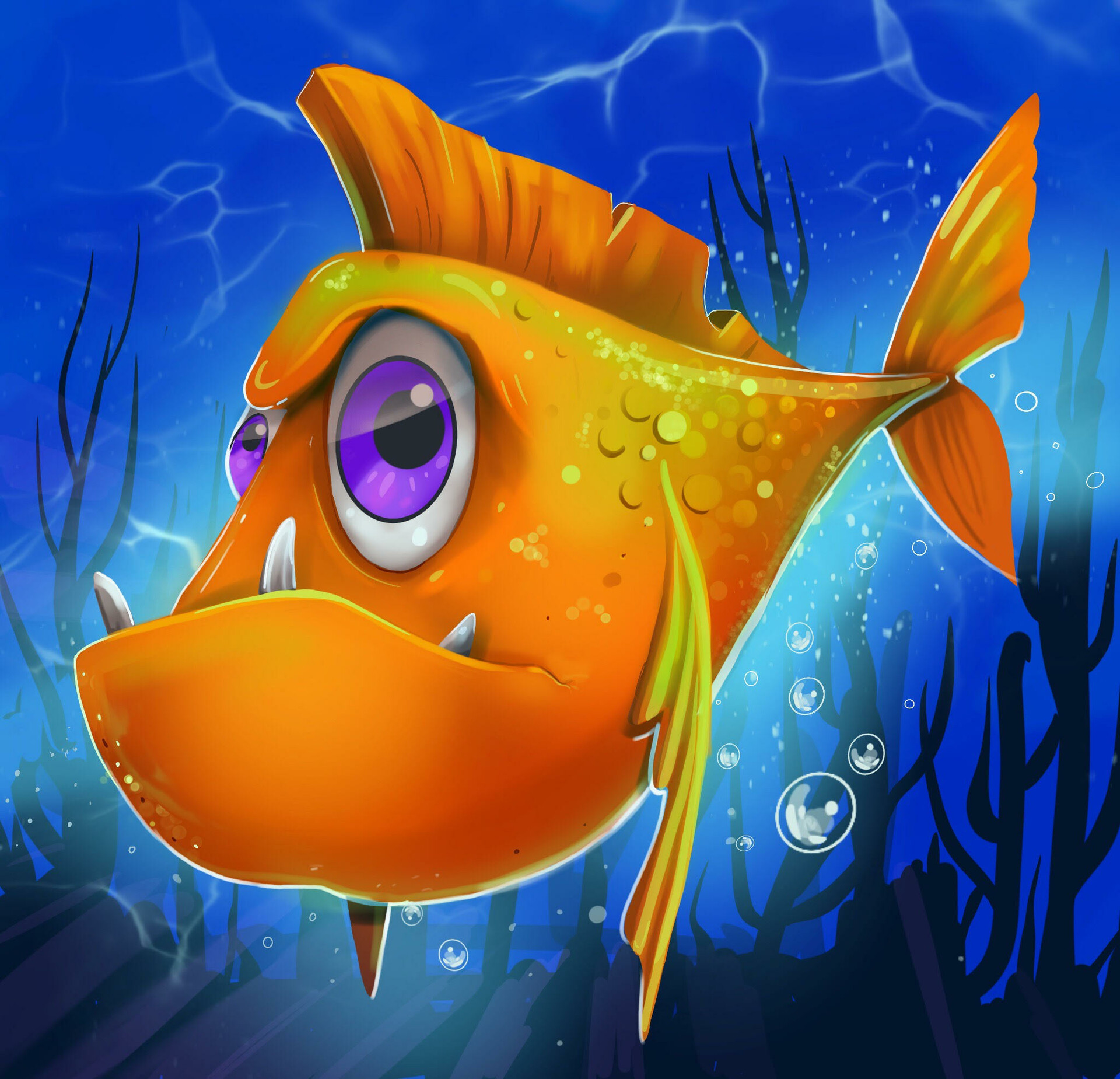 ArtStation - Fish character