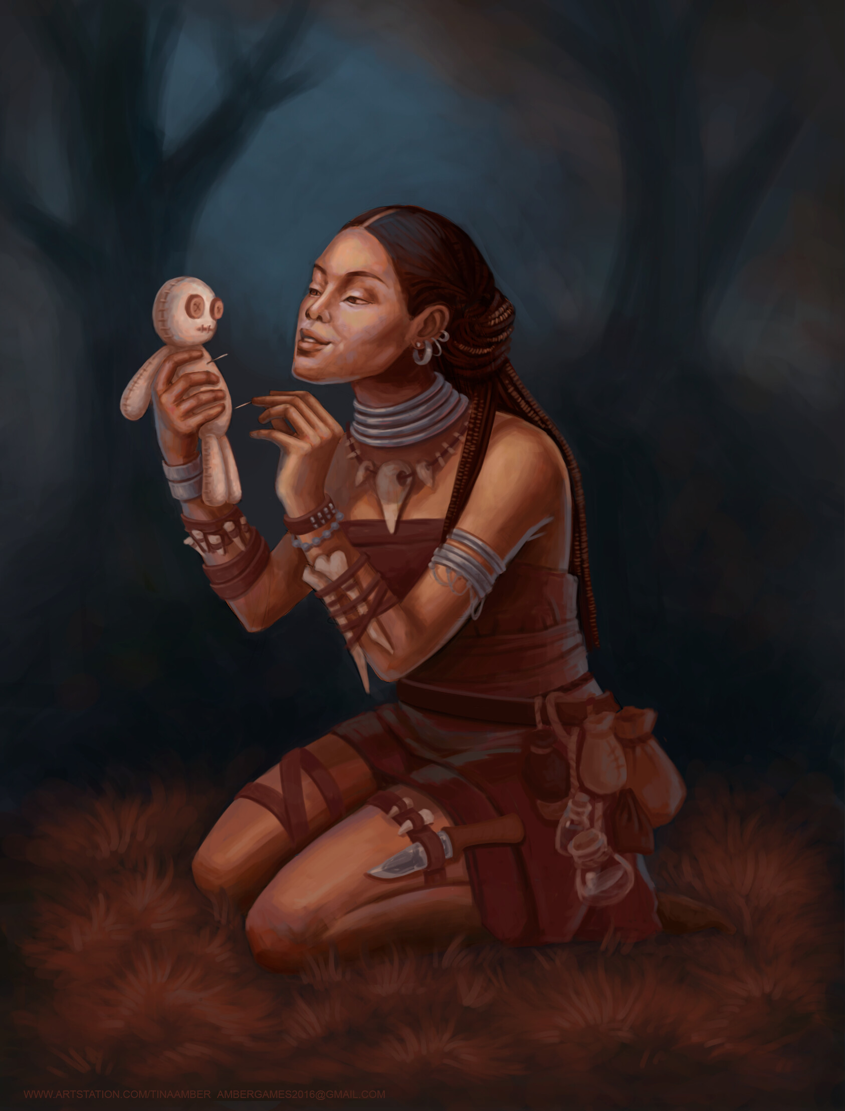 ArtStation - Voodoo witch