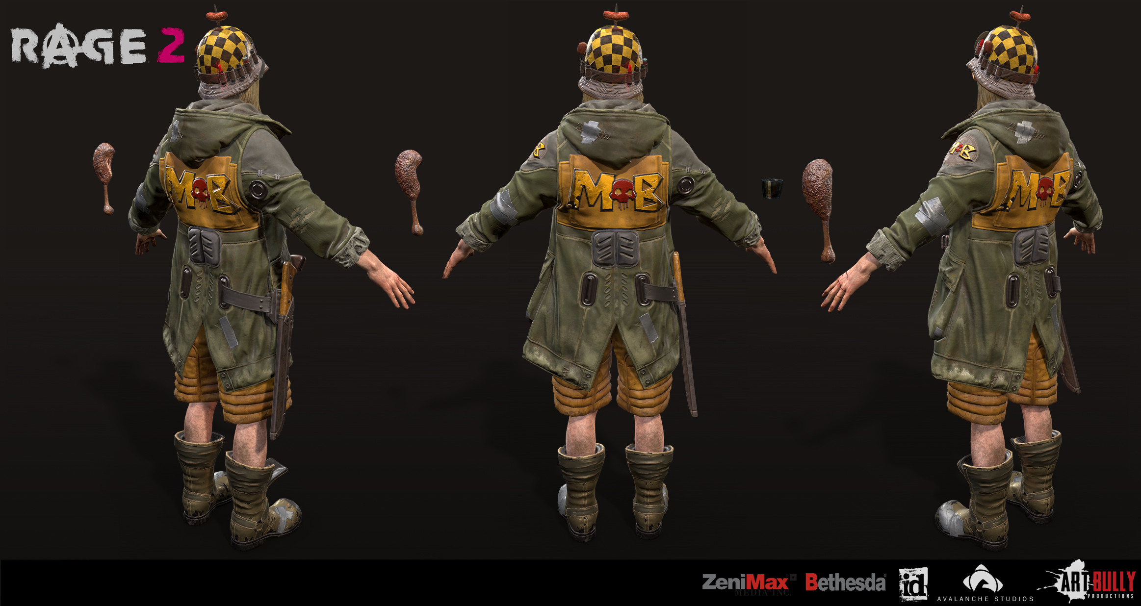 Art Bully Productions - Rage 2 Characters