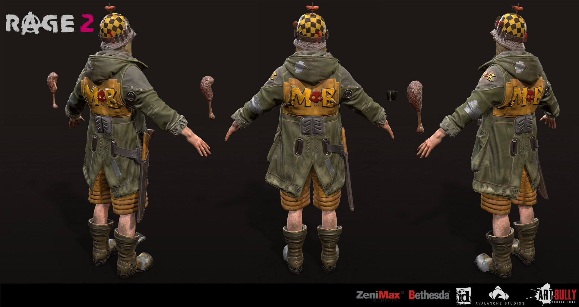 Art Bully Productions - Rage 2 Characters