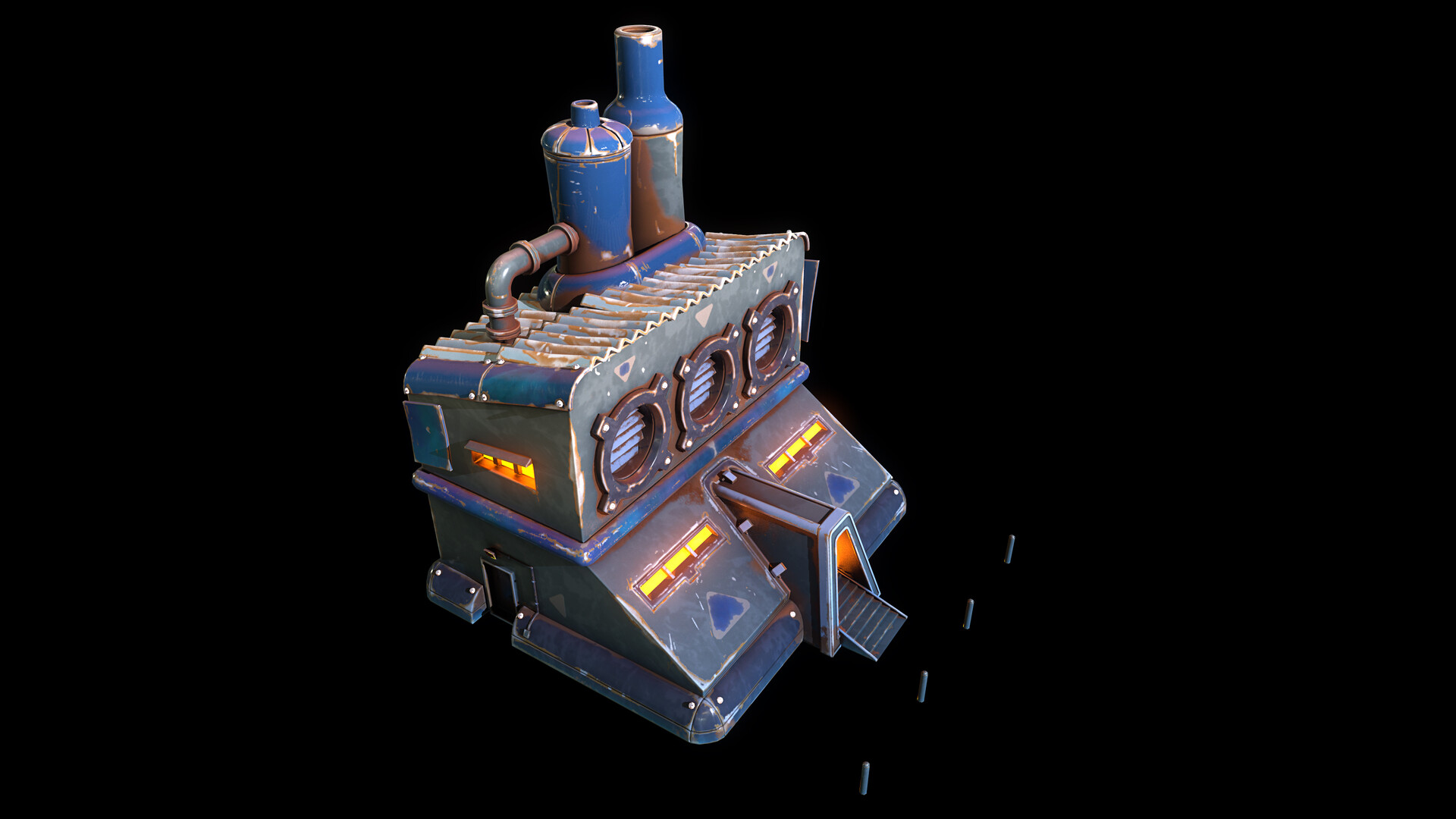 ArtStation - Blue Factory