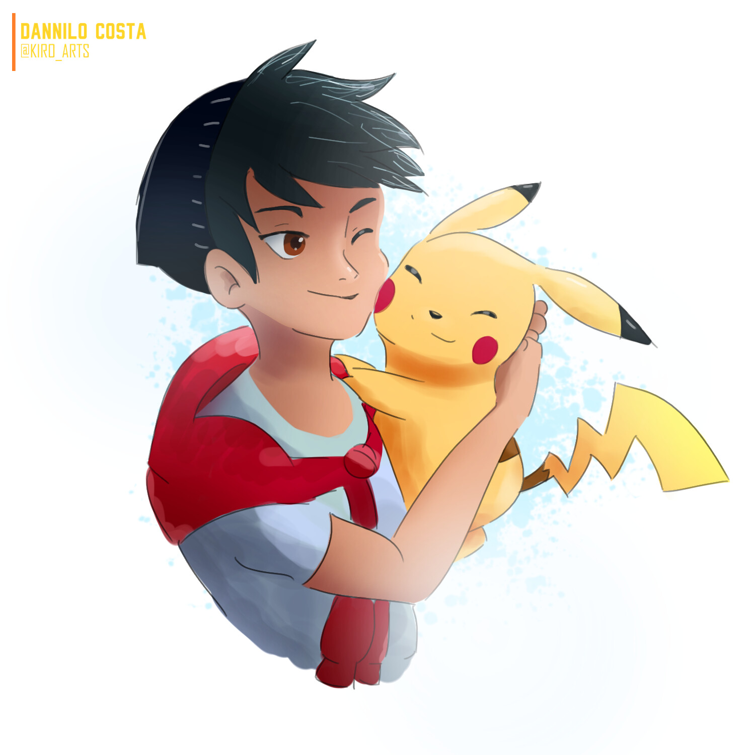 ArtStation - Me and Pikachu