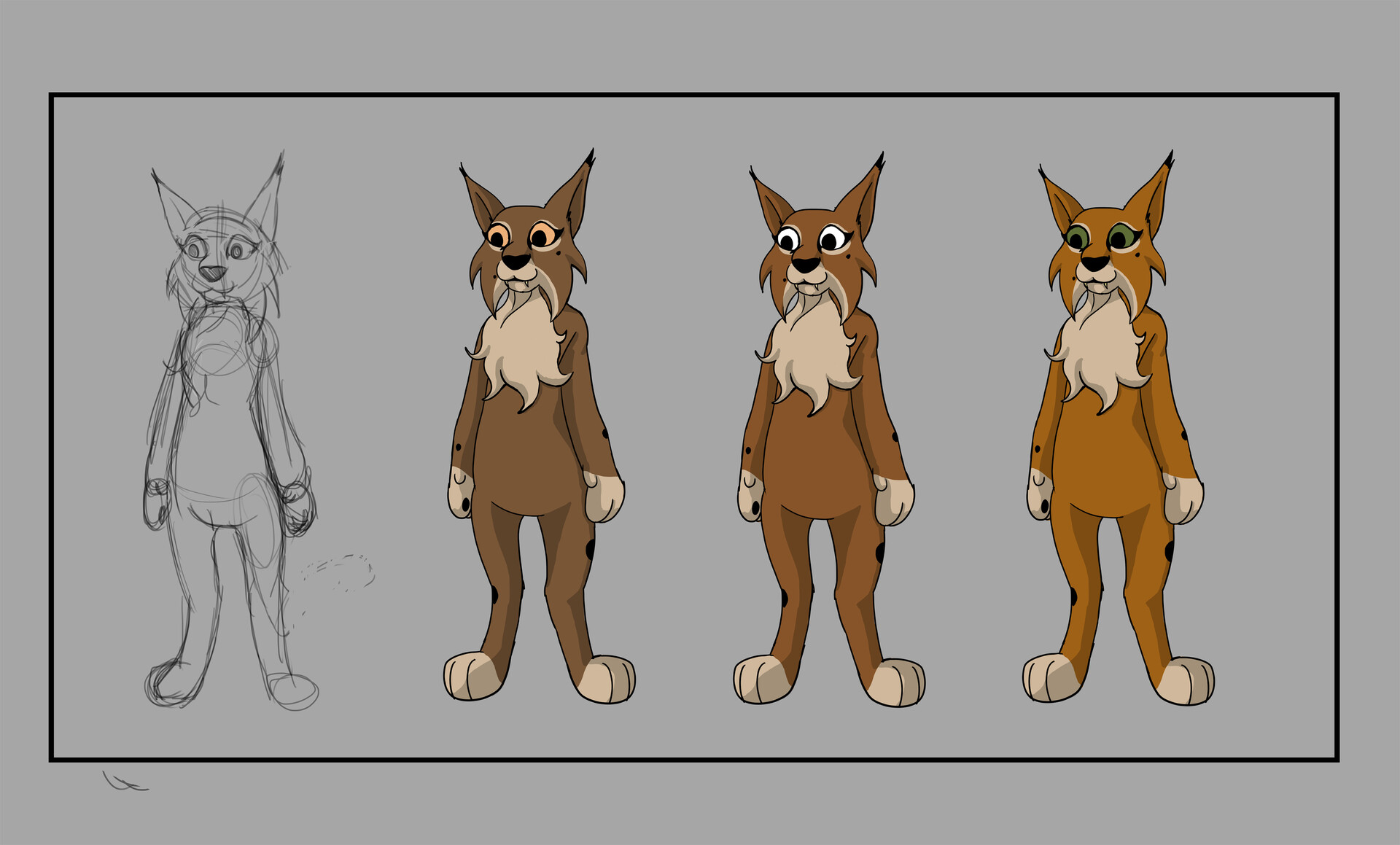 ArtStation - Lynx Character Concept