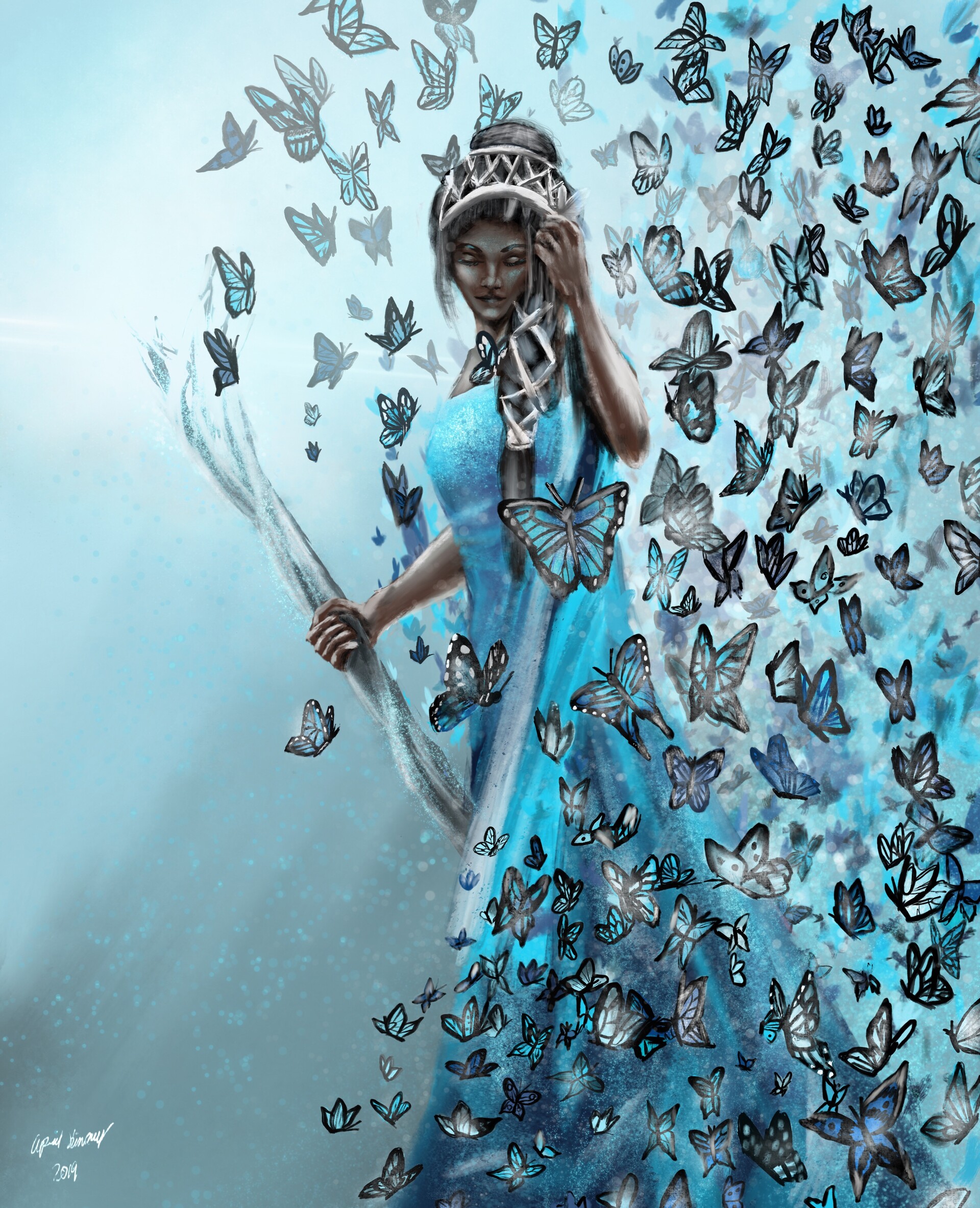 ArtStation - Butterfly Queen