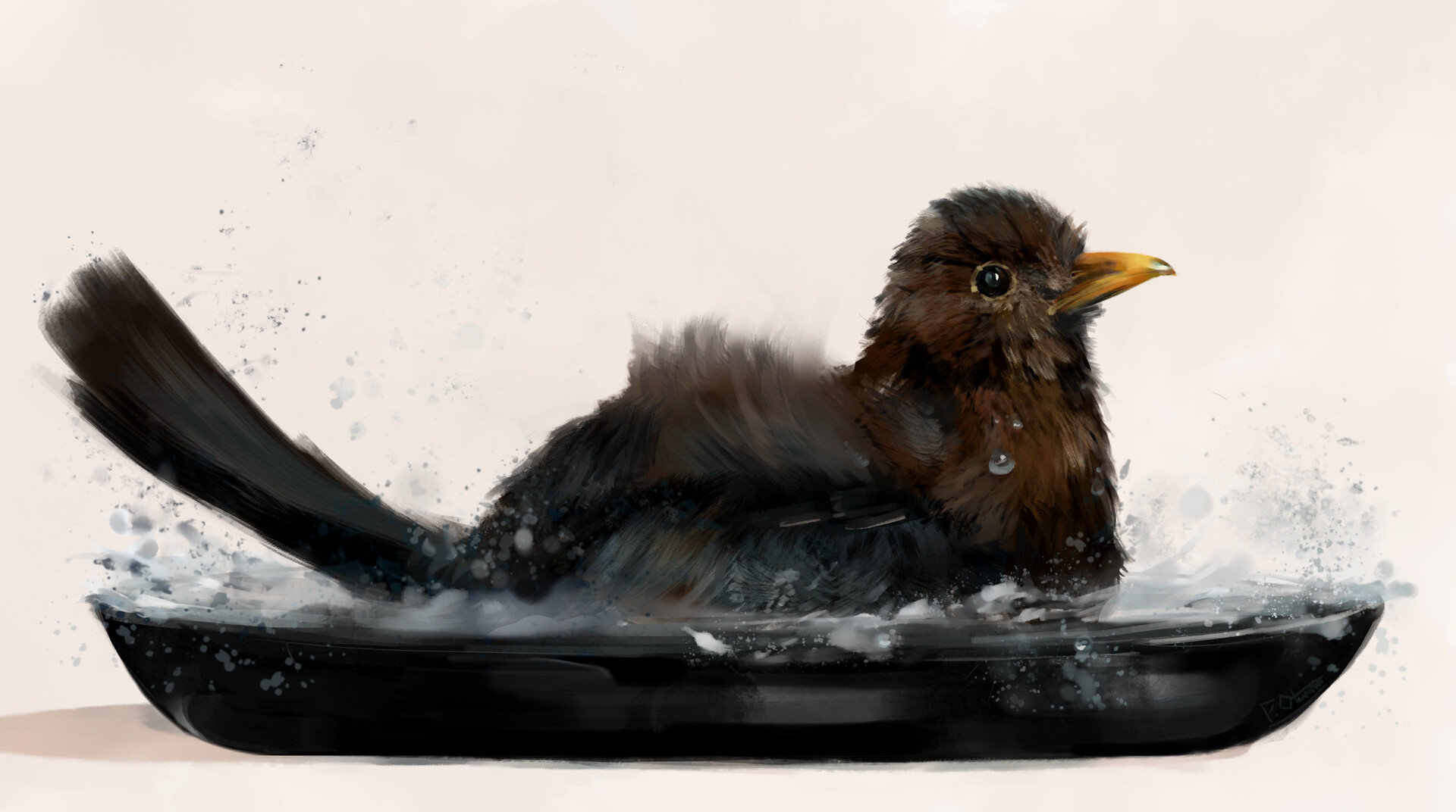 ArtStation - Splish, splosh!