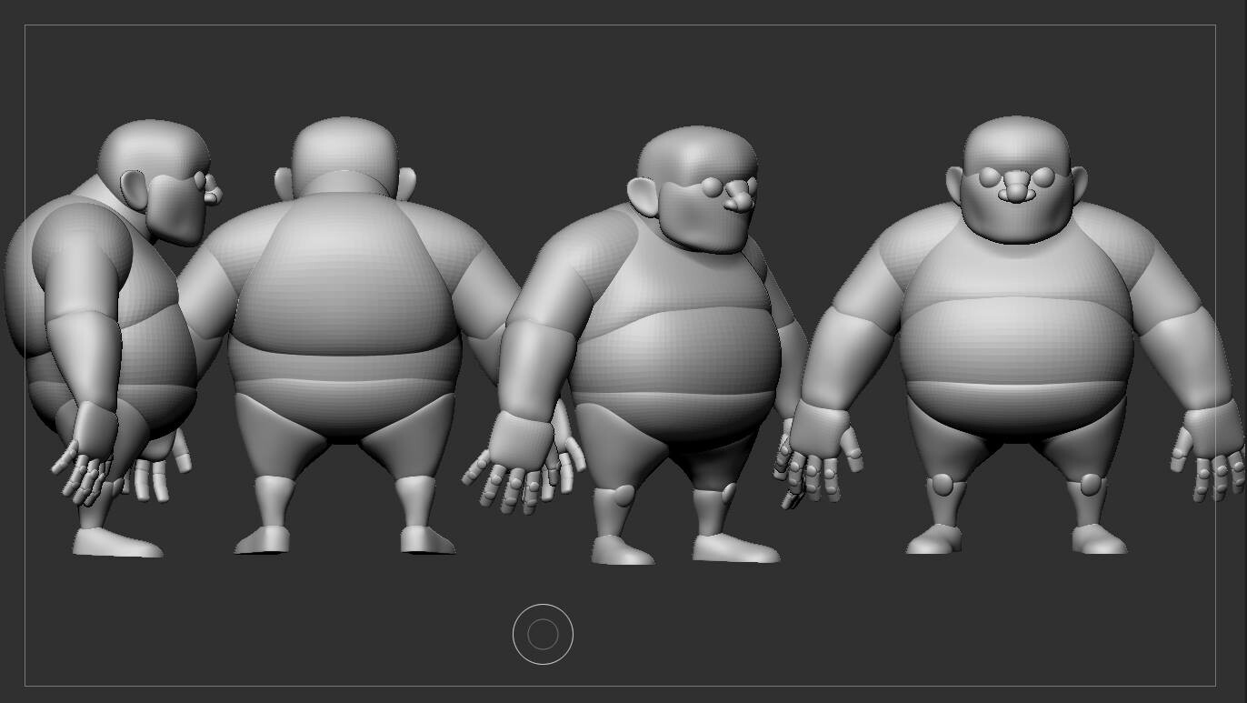 ArtStation - Stylized Character Modeling (Globin Head Games)