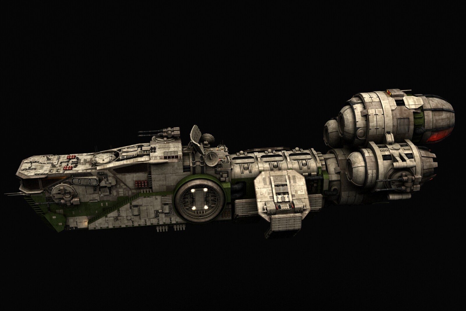 Alexander Ivanov - Light freighter «Acklay»