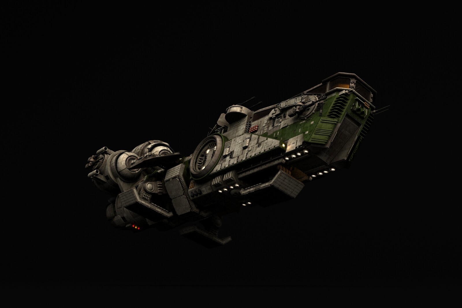 Alexander Ivanov - Light freighter «Acklay»