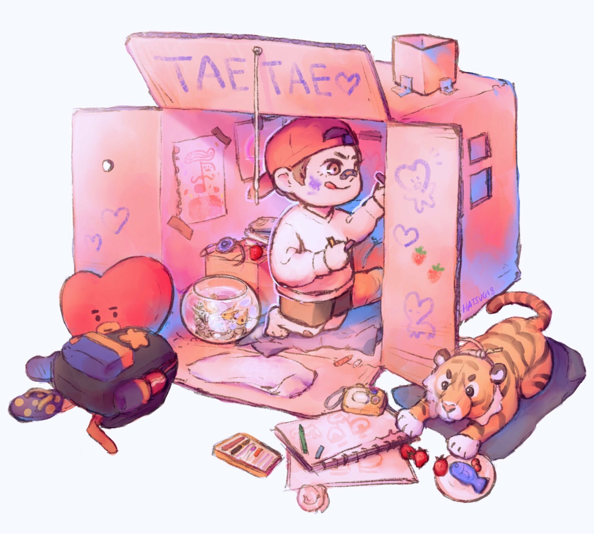 ArtStation - Tae Childhood