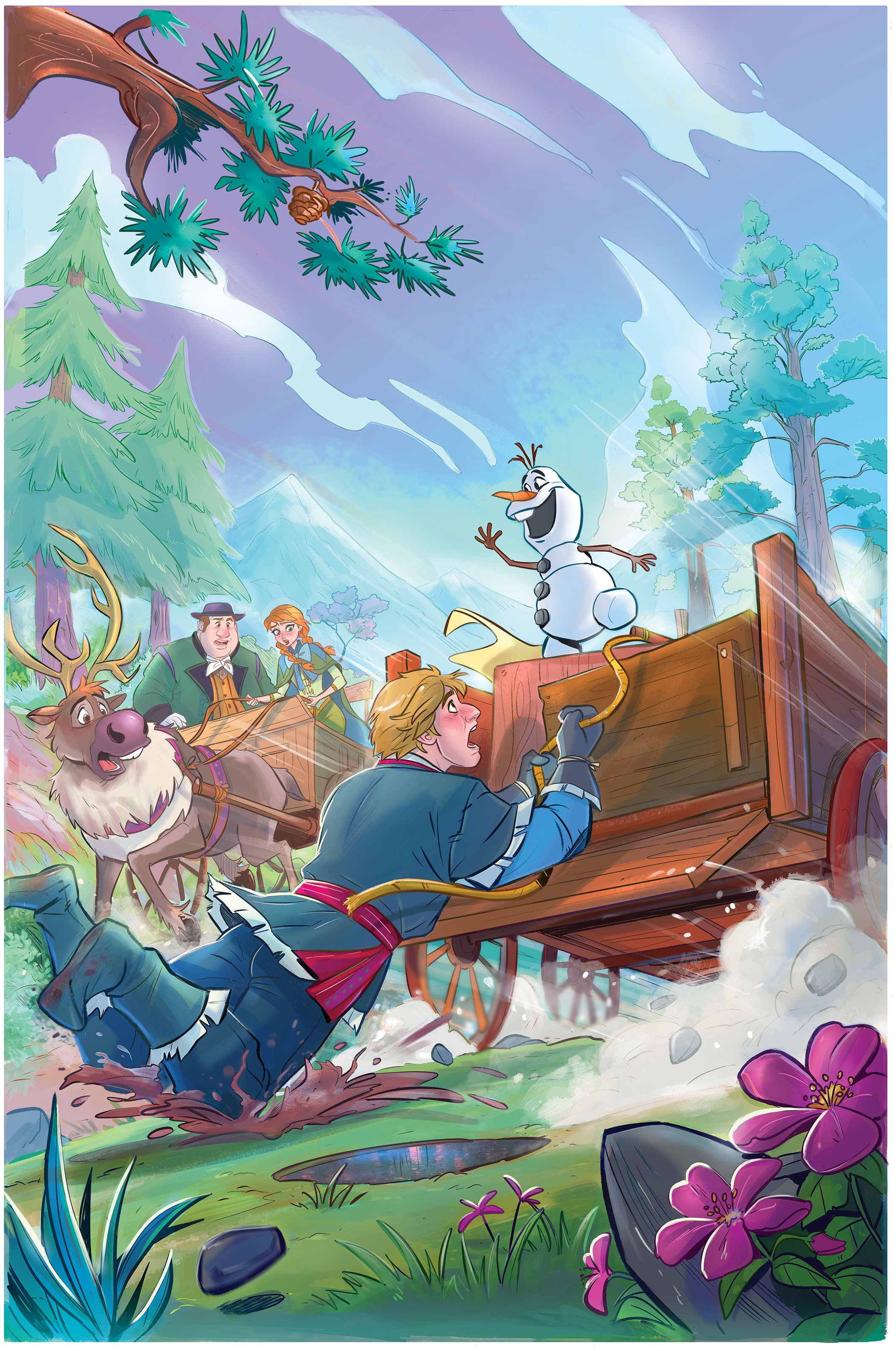 Luisa Russo - Frozen covers for Dark Horse comics