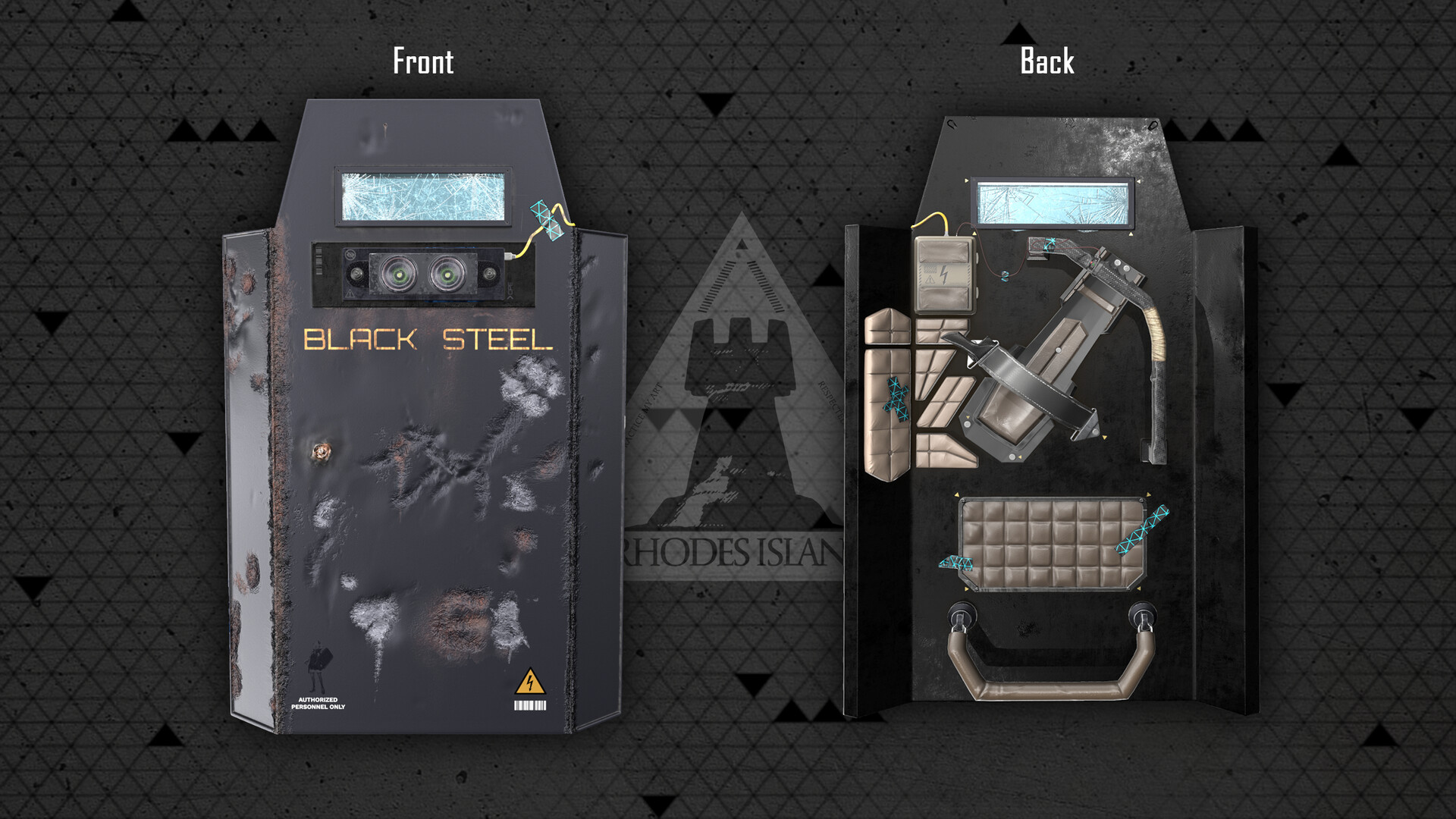 Raiden Gu - Liskarm‘s shield——Arknights Fan Work