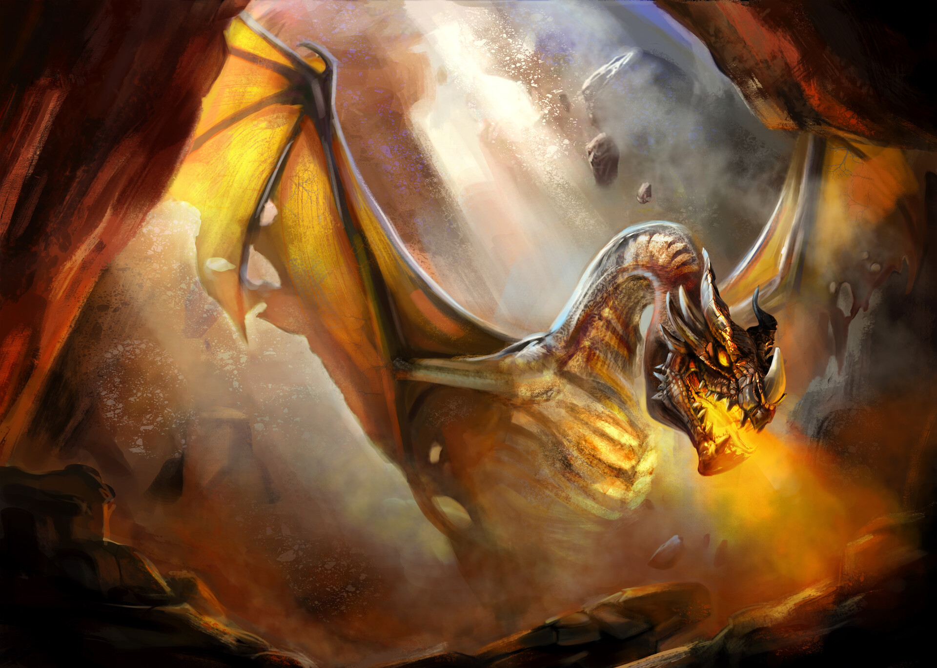 ArtStation - The Yellow Wyvern