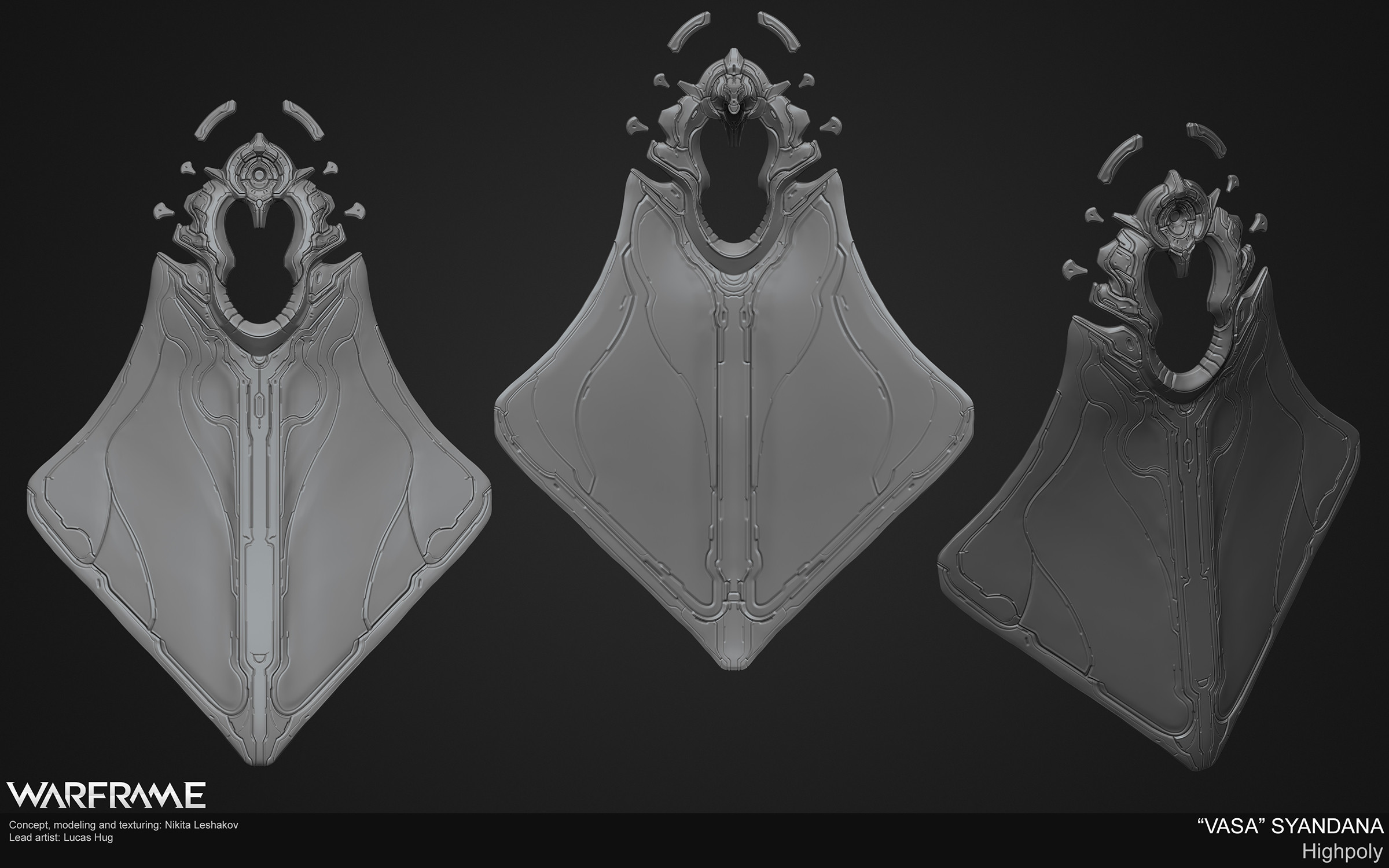 Nikita Leshakov - Warframe assets 2017