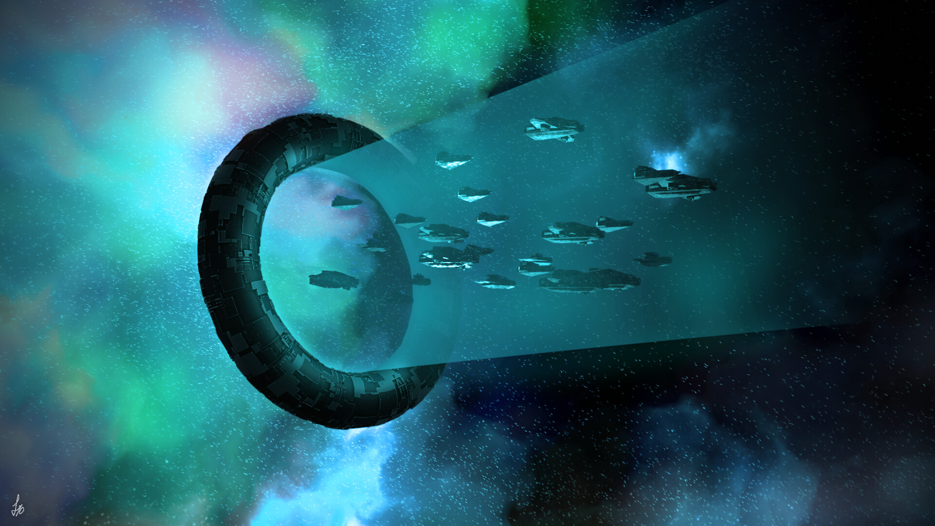 ArtStation - Space Portal