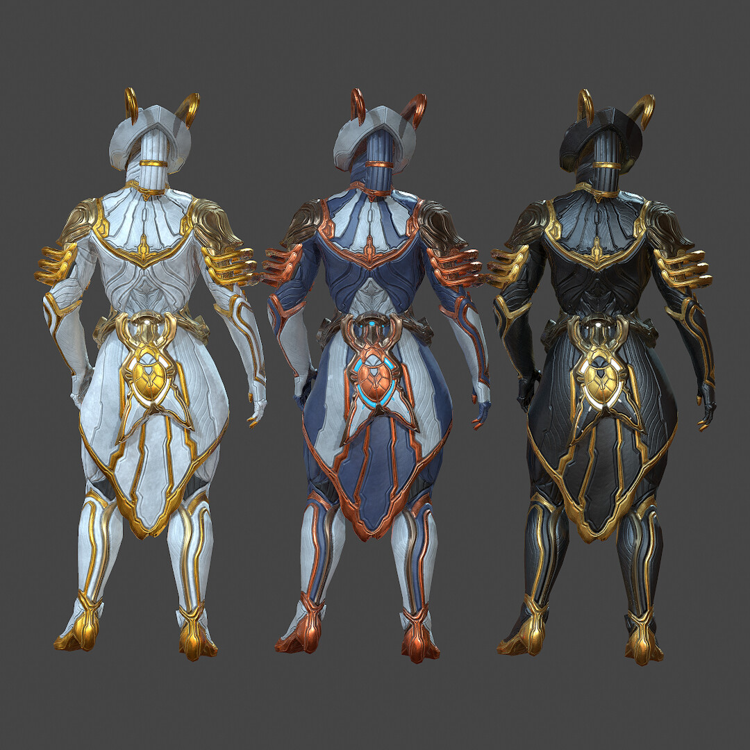 Lendel Fajardo - Volt Sethar Helmet and Skin for Warframe Tennogen