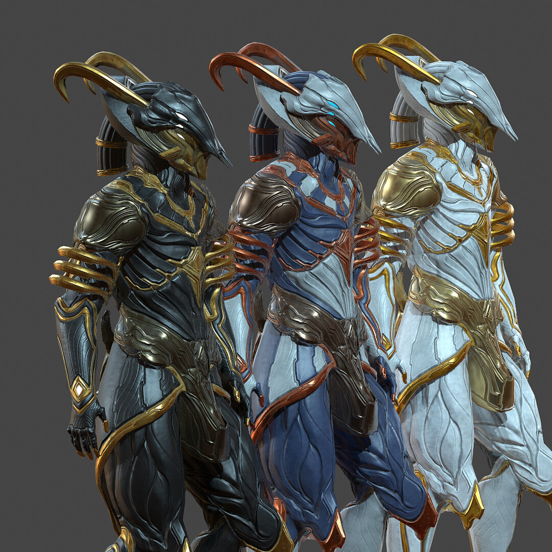 Lendel Fajardo - Volt Sethar Helmet and Skin for Warframe Tennogen