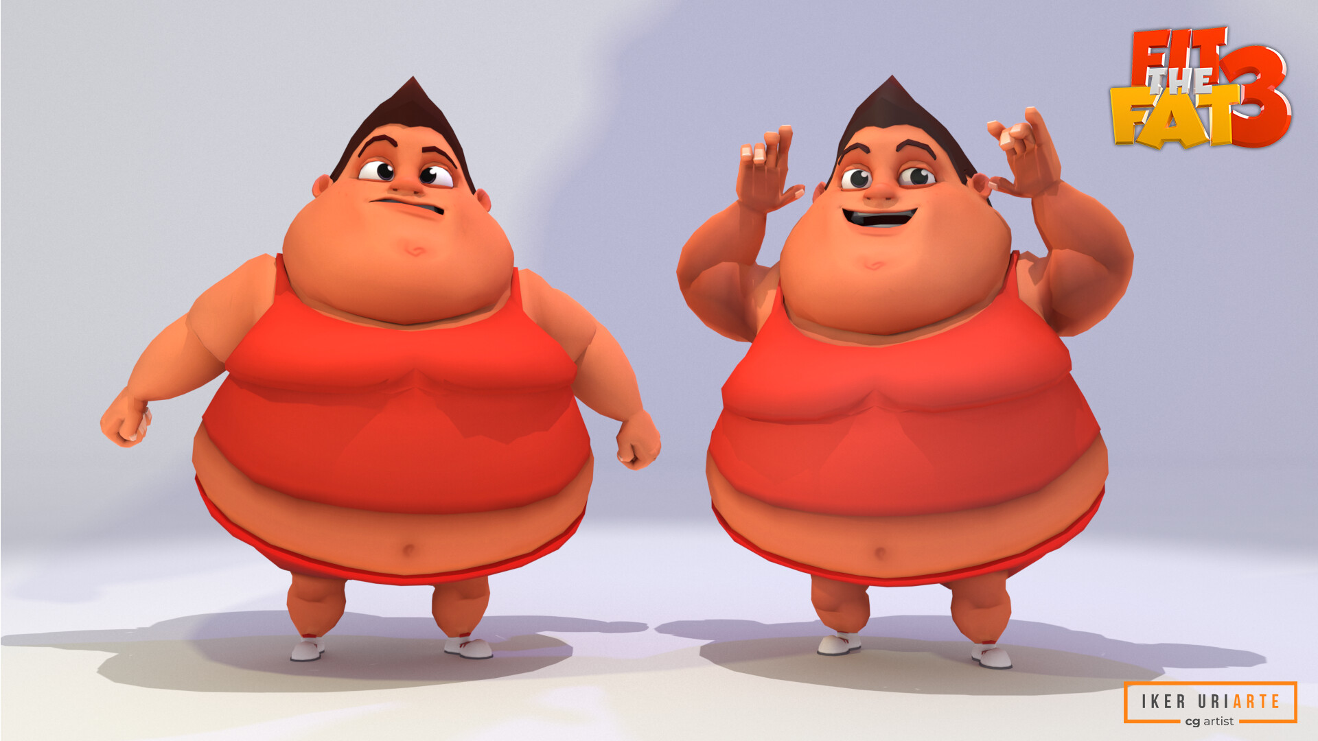 Iker Uriarte - Fit The Fat 3 - Red Character