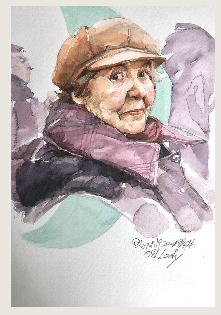 ArtStation - old lady