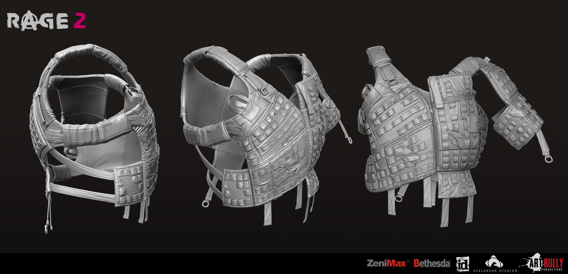 Art Bully Productions - Rage 2 Character Gear Set 01
