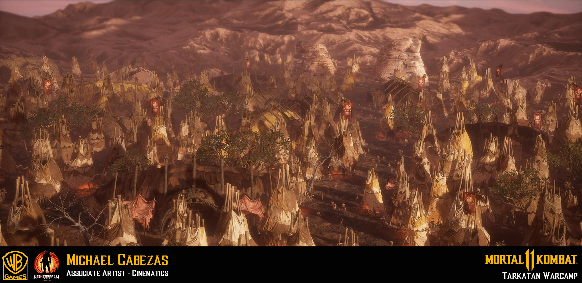 Michael Cabezas - Mortal Kombat 11 Cinematic Tarkatan War Camp