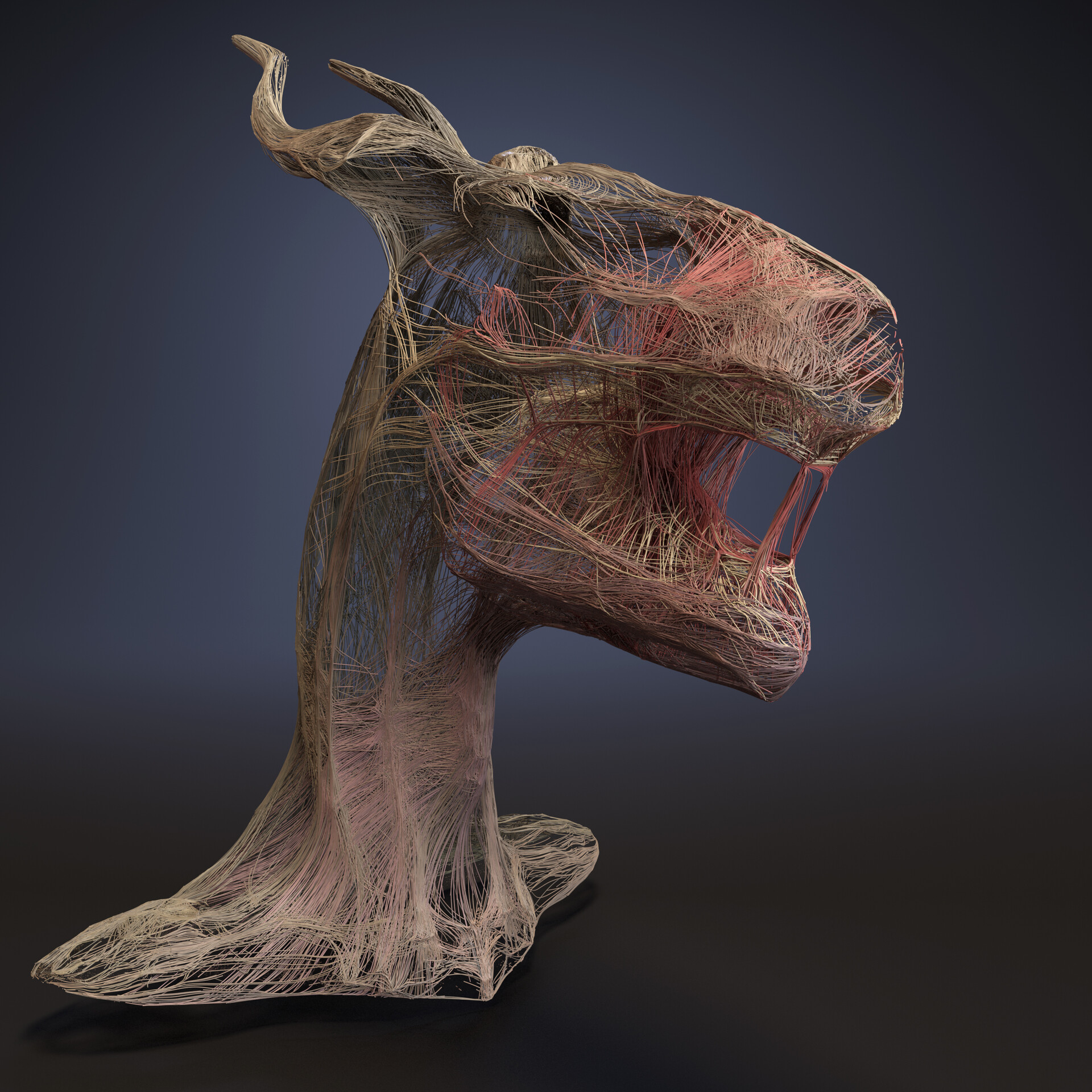 ArtStation - Dragon's head