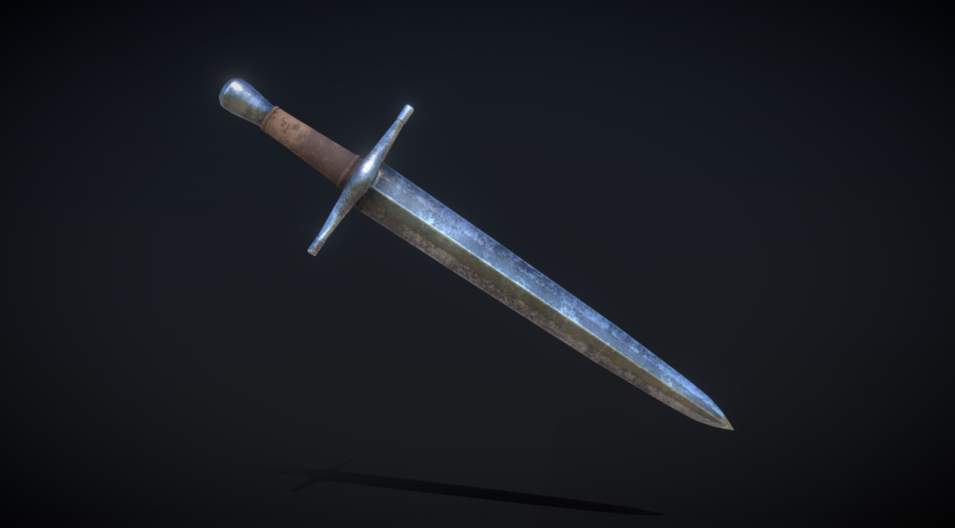 ArtStation - Worn and Battered Short Sword