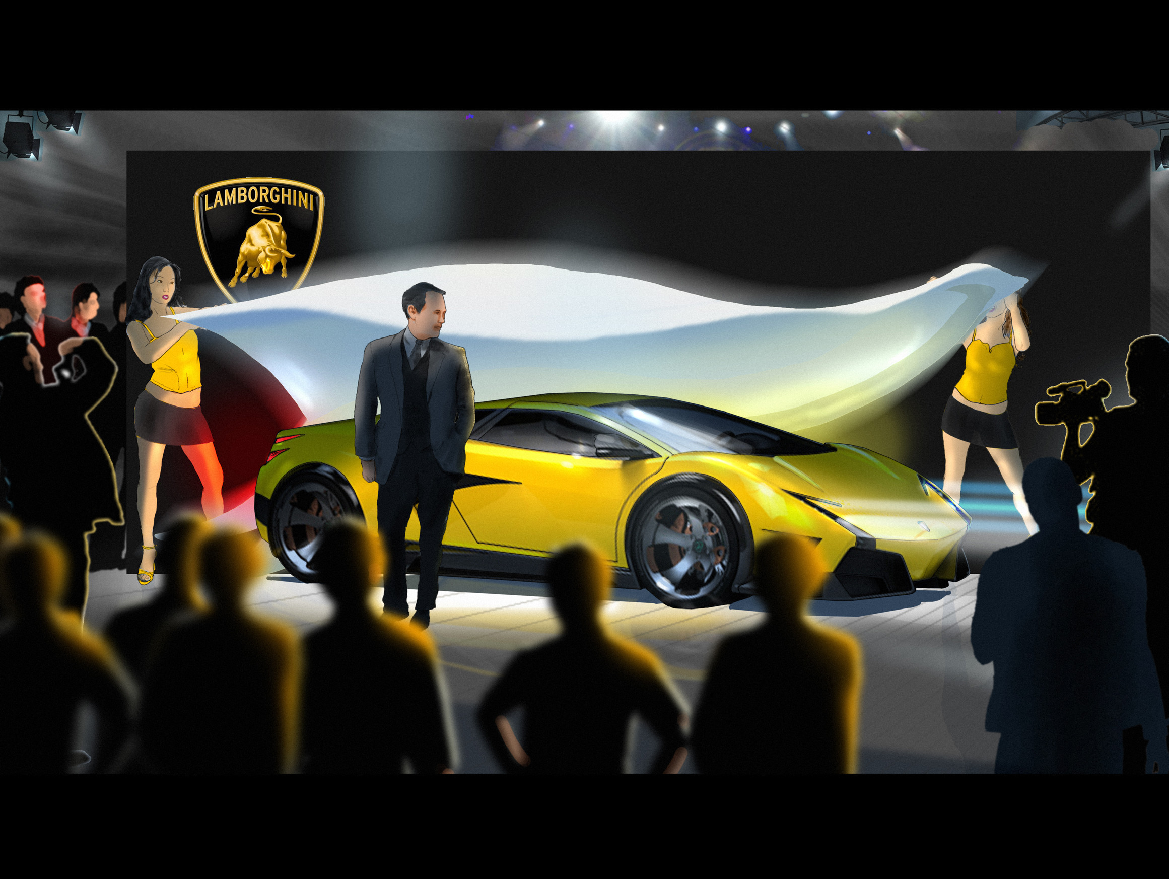 T. Hansz - Lambo Media Event.