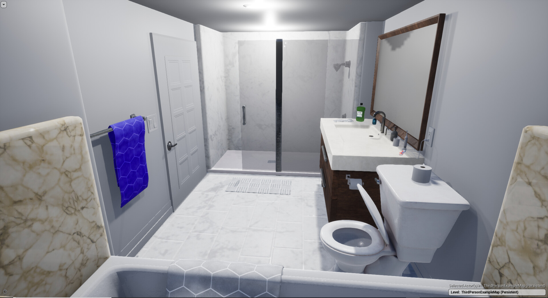 ArtStation - Environment Bathroom Scene