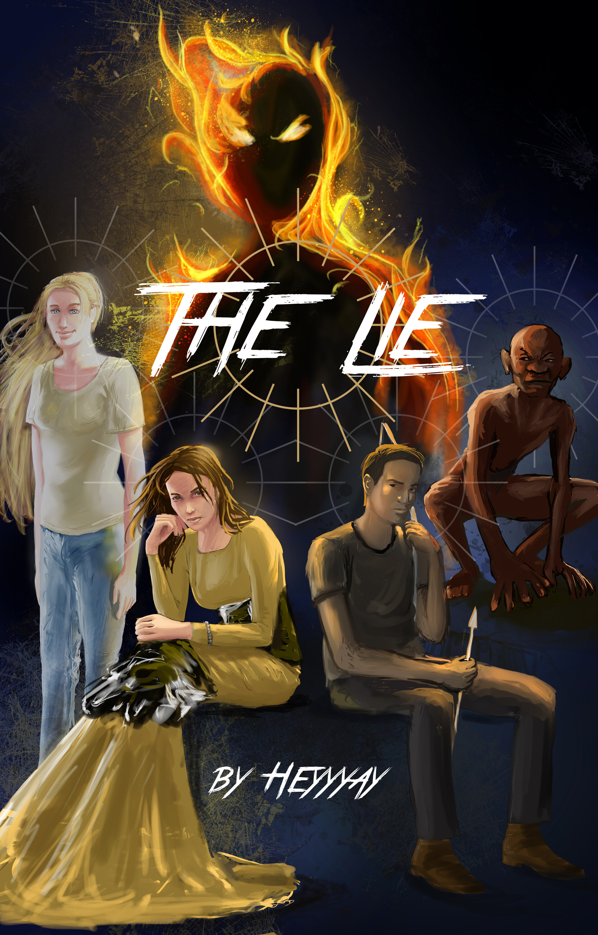 ArtStation - The Lie by heyyyay book cover