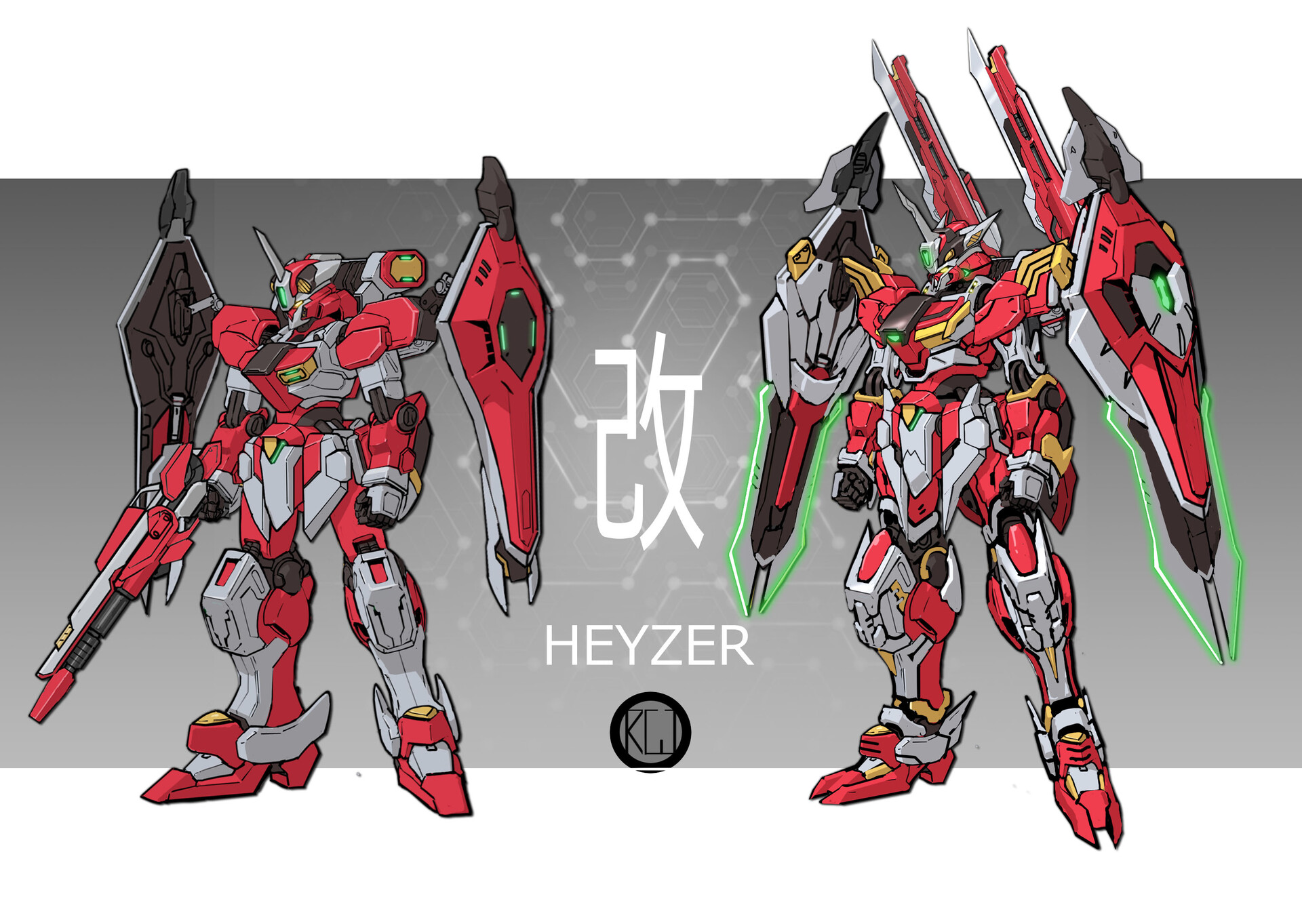 ArtStation - heyzer （another form）