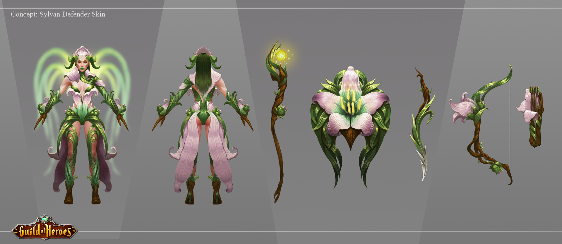 ArtStation - Sylvan Defender Skin