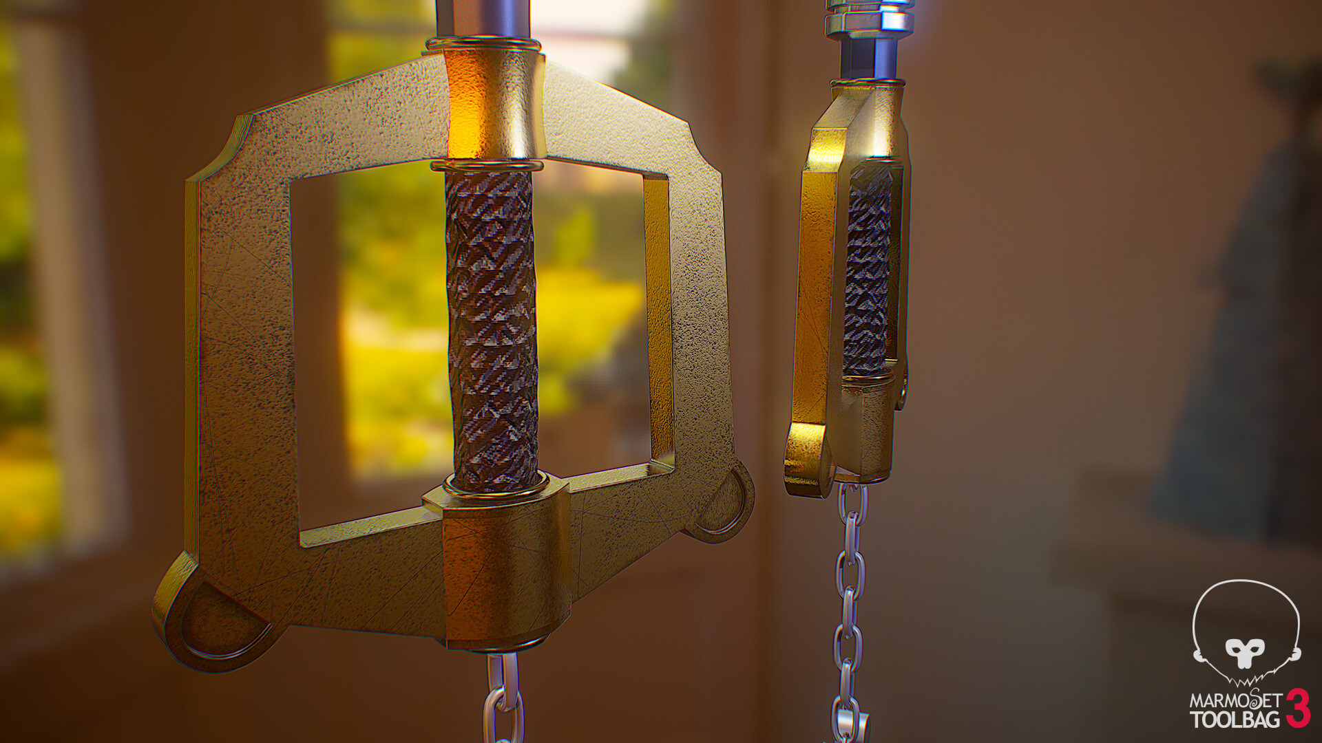 Thaddeus Trevin Yapinski - Kingdom heart Sora's Keyblade 3D modelling