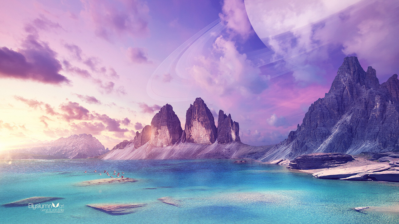 ArtStation - The lost island