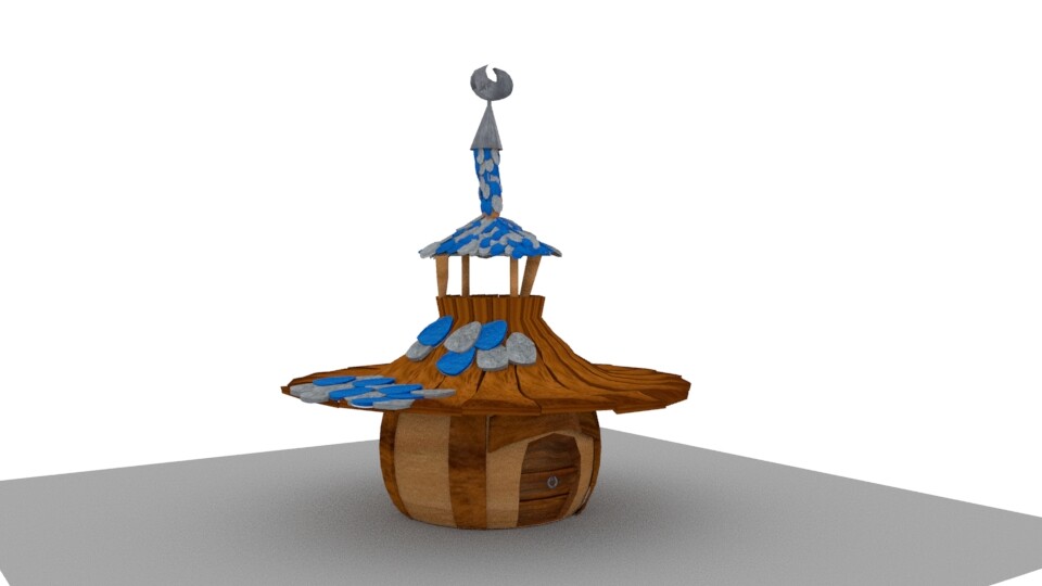 ArtStation - Basic House model, Sreshti Phoolwani