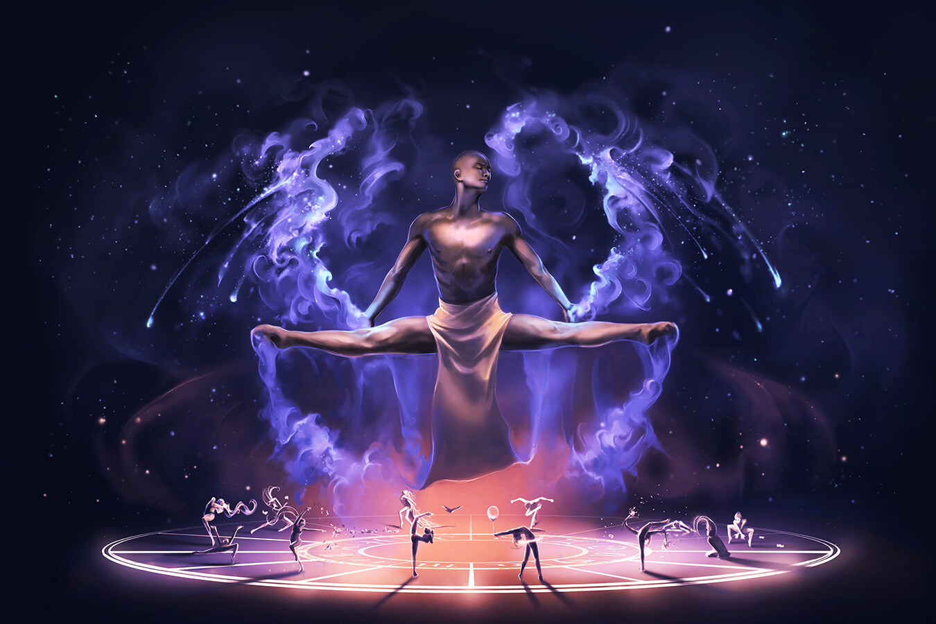 ArtStation - Dancing spirit