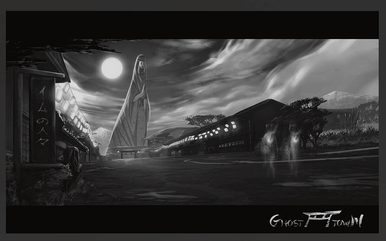 ArtStation - ghost town