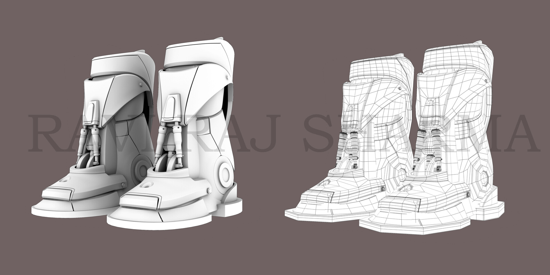 ArtStation - LEG_MECH