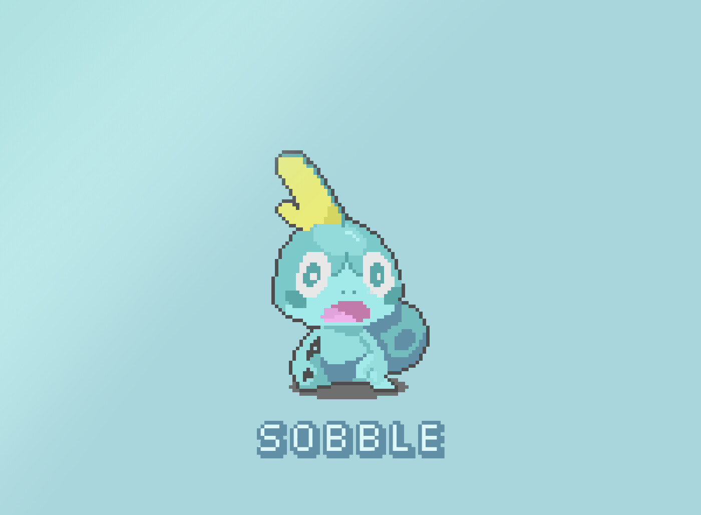 ArtStation - Sobble Pixel Art!