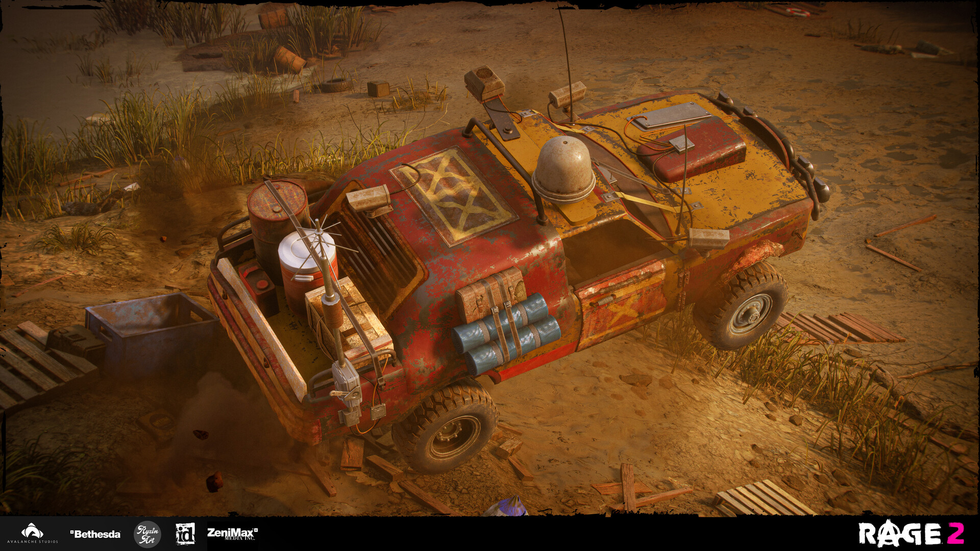 RYZIN ART - Rage 2 Car