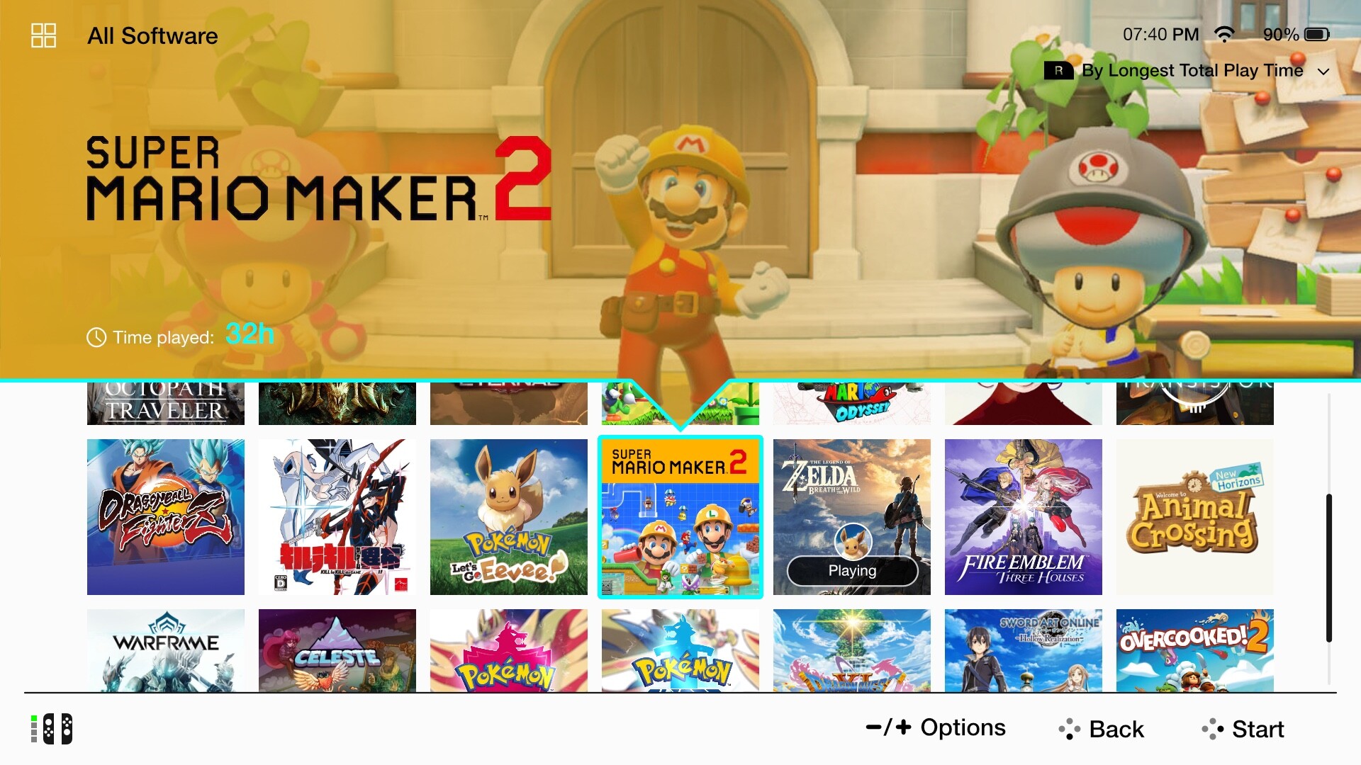 Patrick Bendermacher - [FAN ART] Nintendo Switch UI Concept