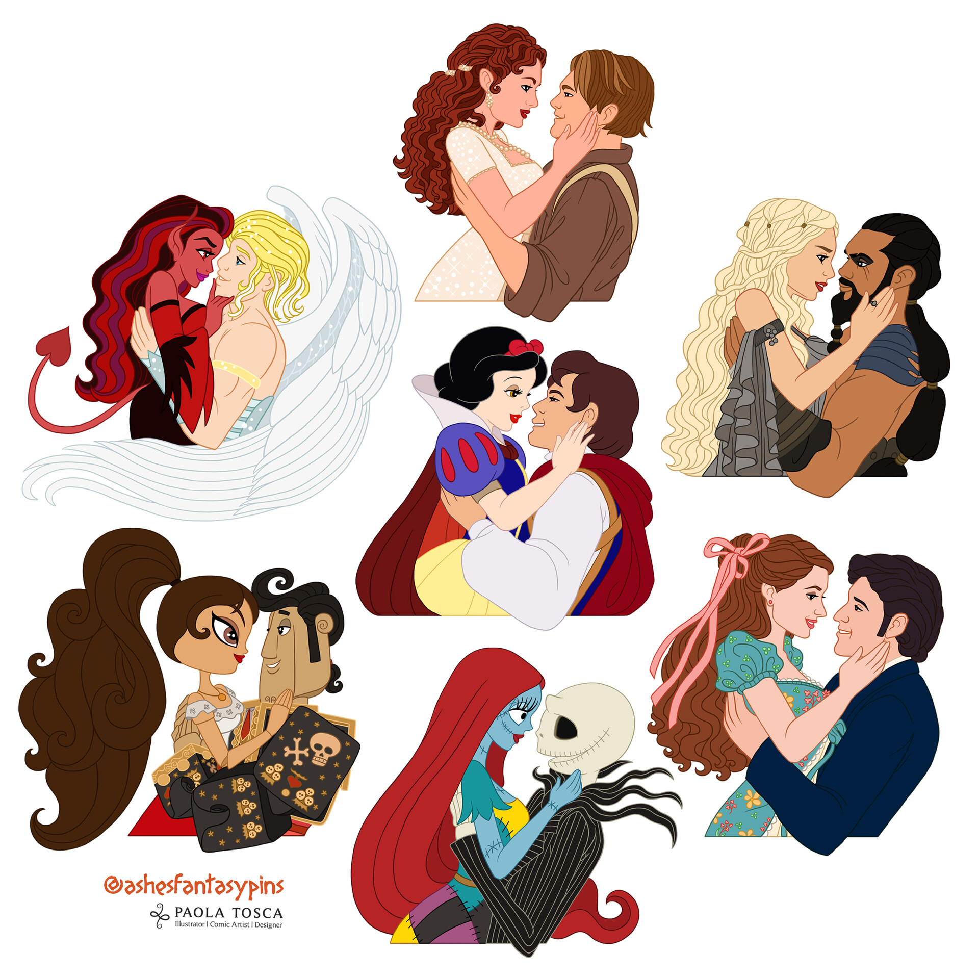Disney Couple Fan Art