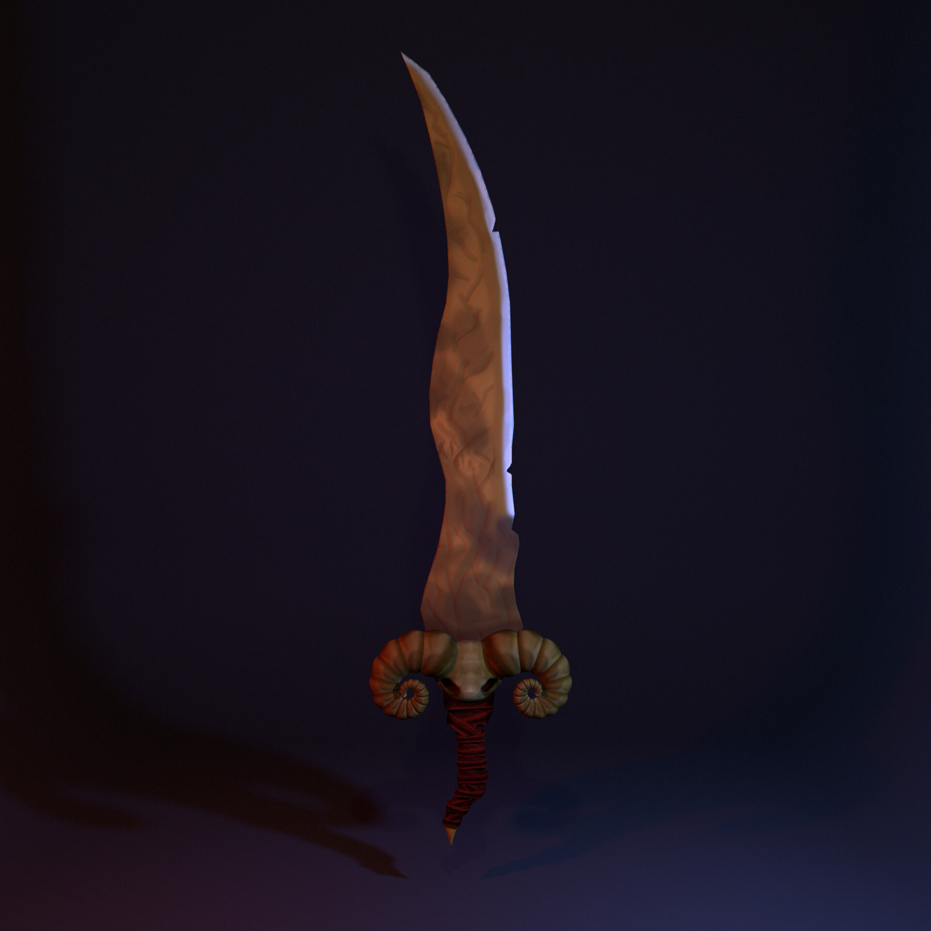 Anime Zodiac Aries Sword Weapon