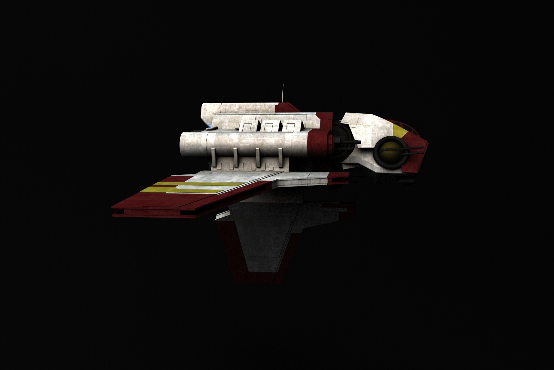 Alexander Ivanov - Grand Army of the Republic Nu-class attack shuttle