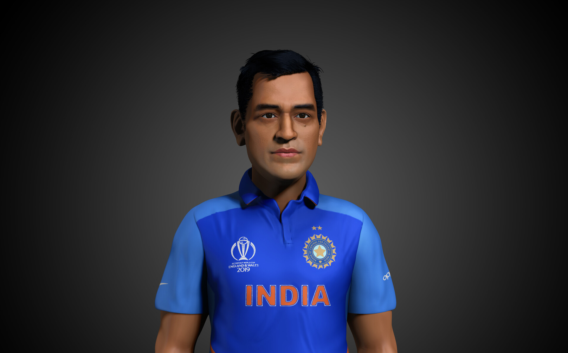 ArtStation - MS Dhoni