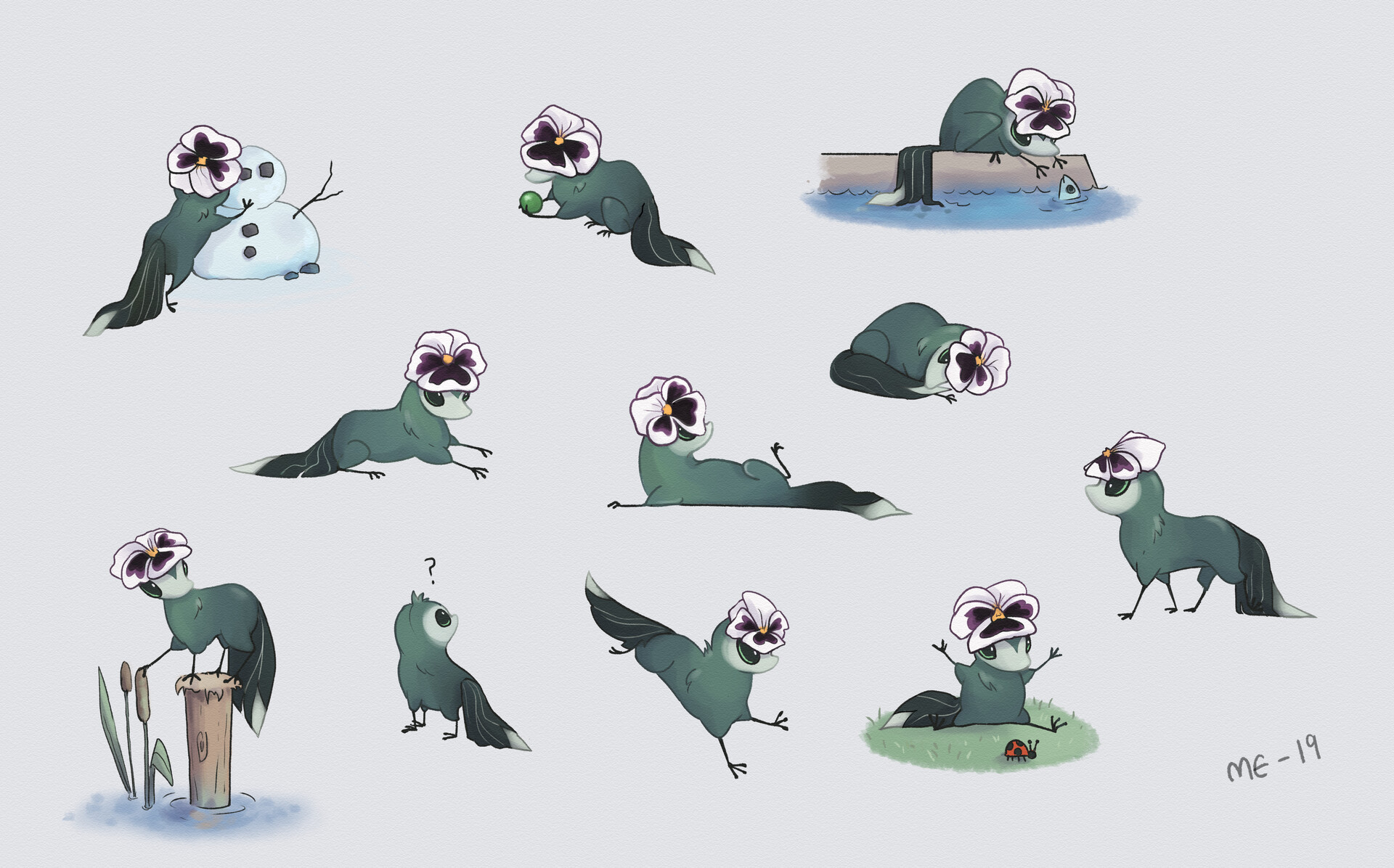 ArtStation - Pip character exploration