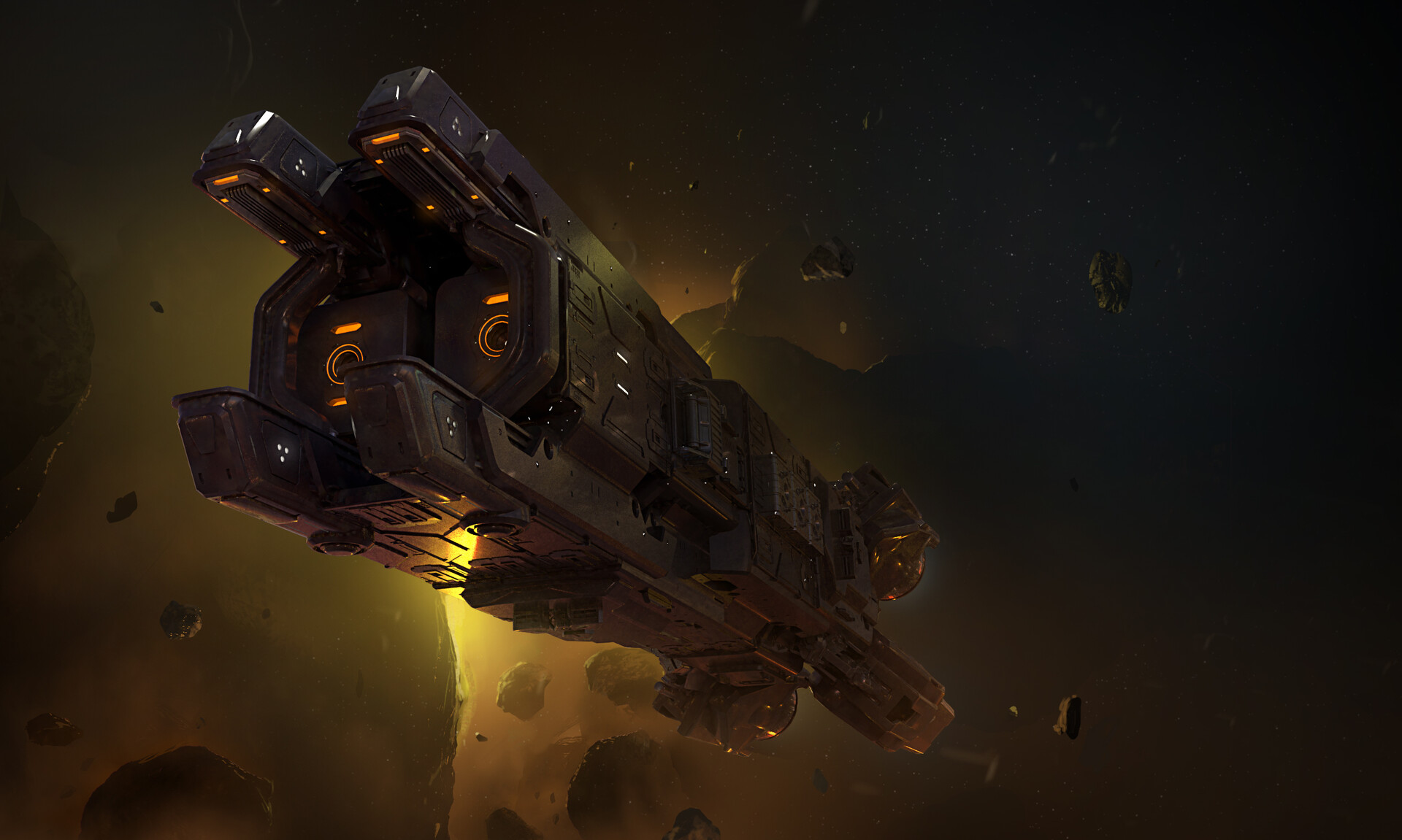 ArtStation - Expanse Ships