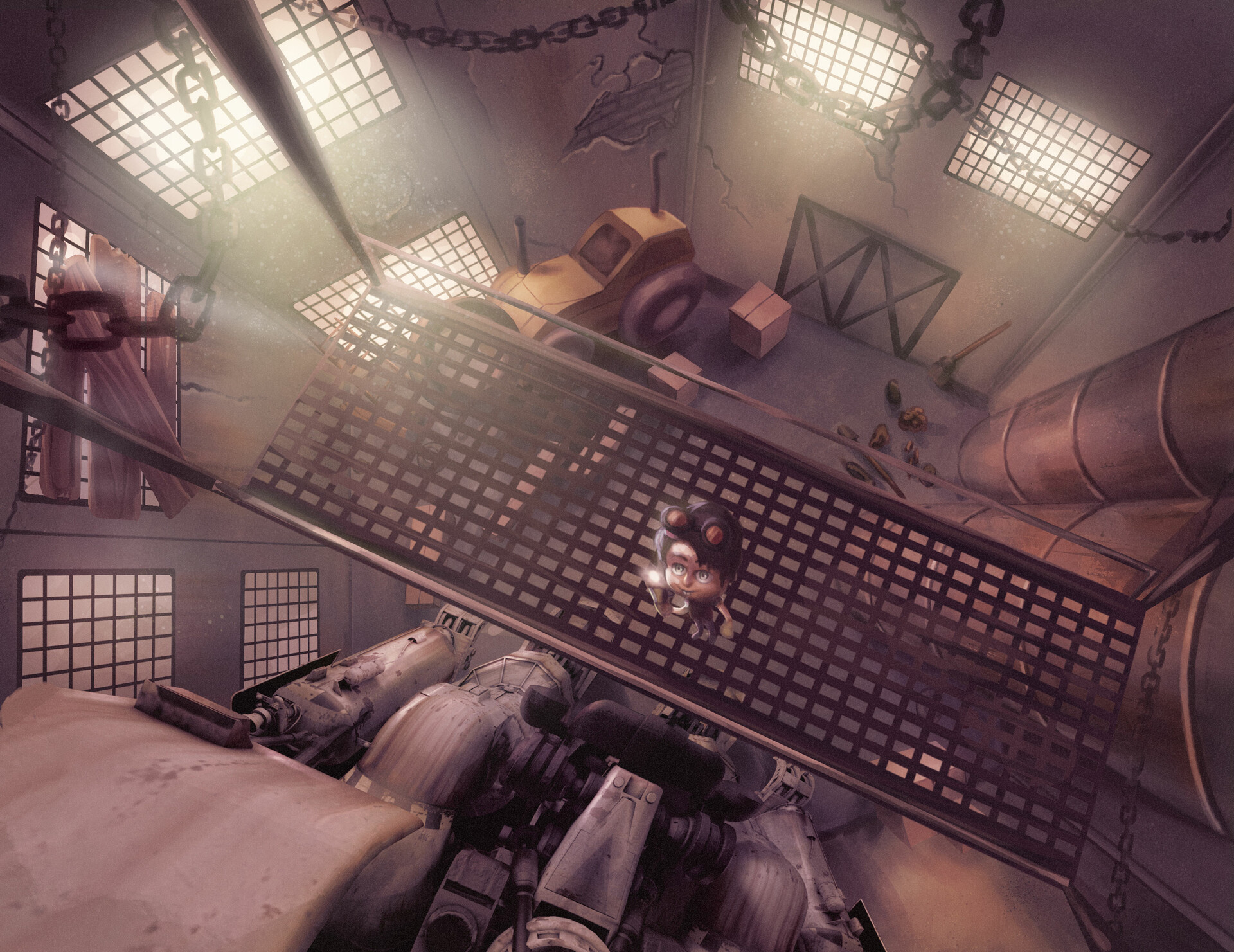 ArtStation - Concept Project Robot/Boy